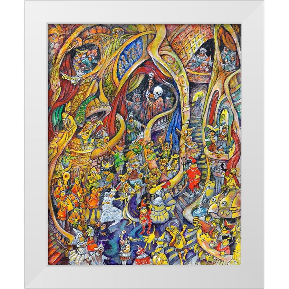 Bell, Bill 12x14 White Modern Wood Framed Museum Art Print Titled - The ...