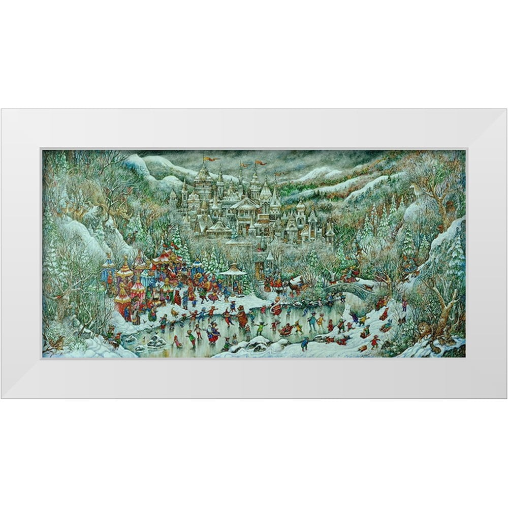 Bell, Bill 14x9 White Modern Wood Framed Museum Art Print Titled ...