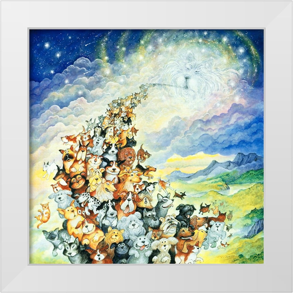 Bell, Bill 15x15 White Modern Wood Framed Museum Art Print Titled - And ...