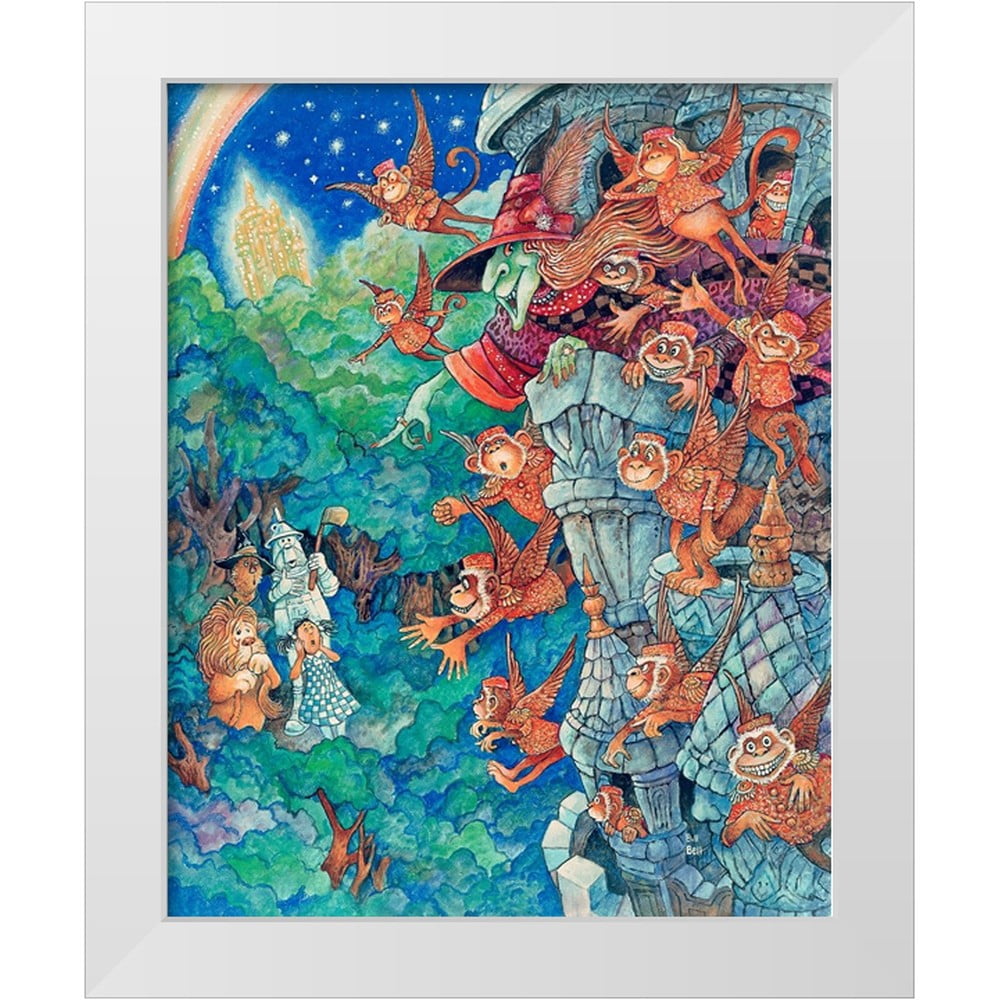 Bell, Bill 15x18 White Modern Wood Framed Museum Art Print Titled - The ...