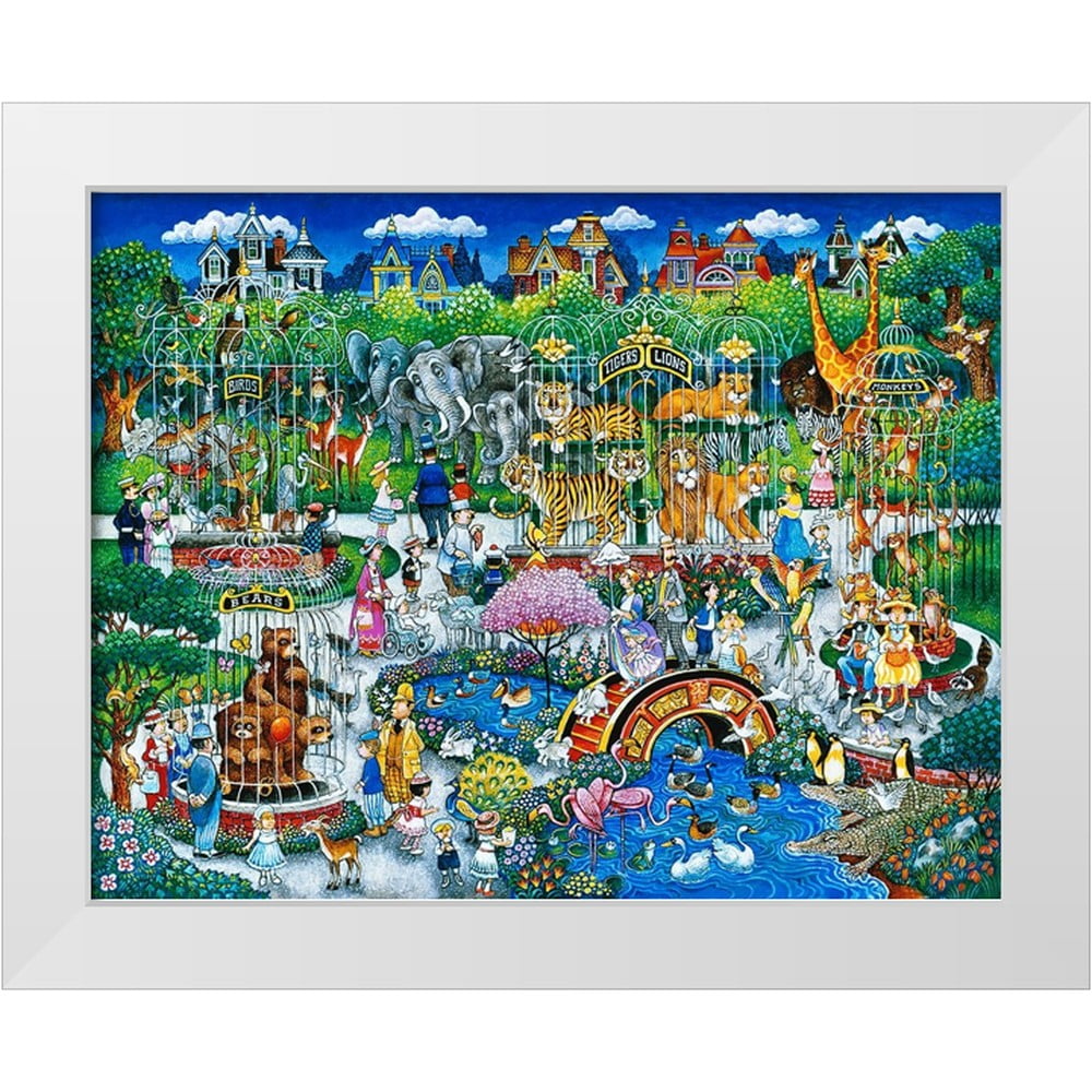 Bell, Bill 18x15 White Modern Wood Framed Museum Art Print Titled ...