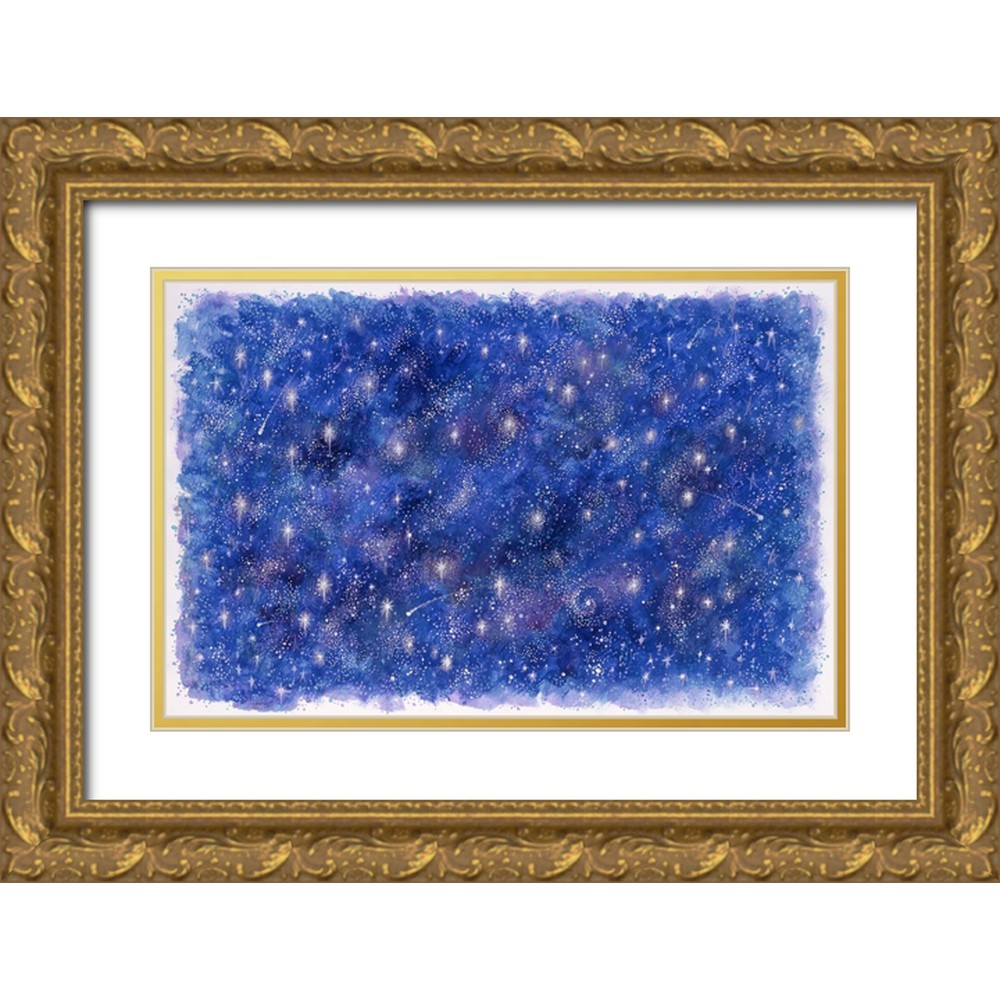 Bell, Bill 24x17 Gold Ornate Wood Framed with Double Matting Museum Art ...