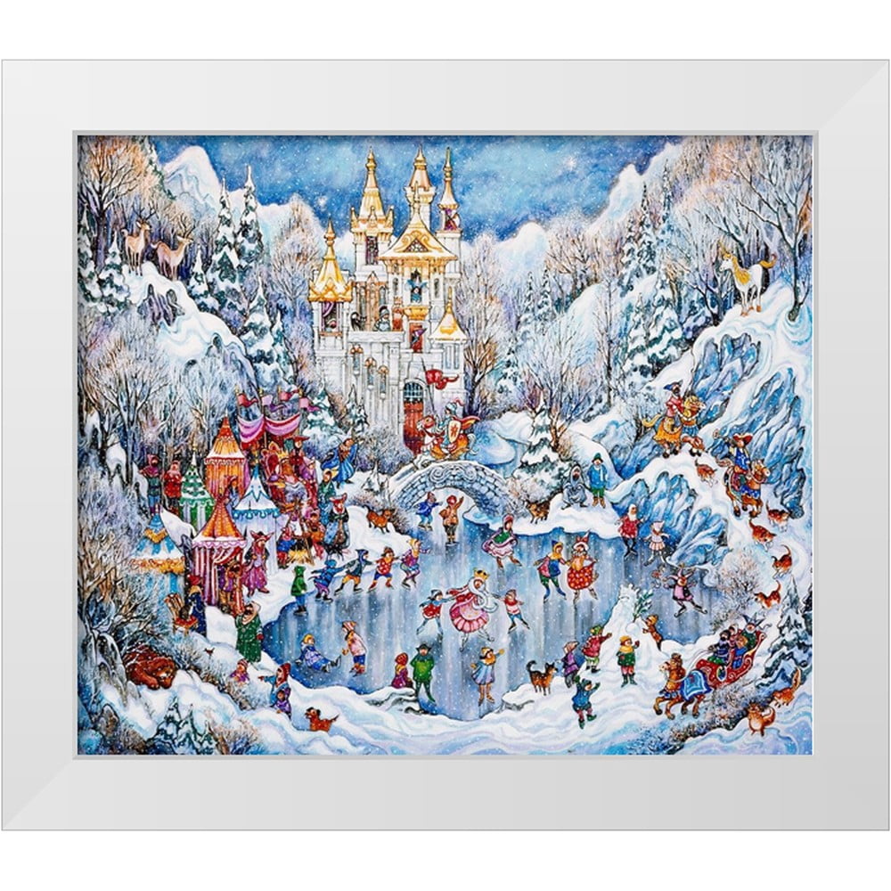 Bell, Bill 30x26 White Modern Wood Framed Museum Art Print Titled ...