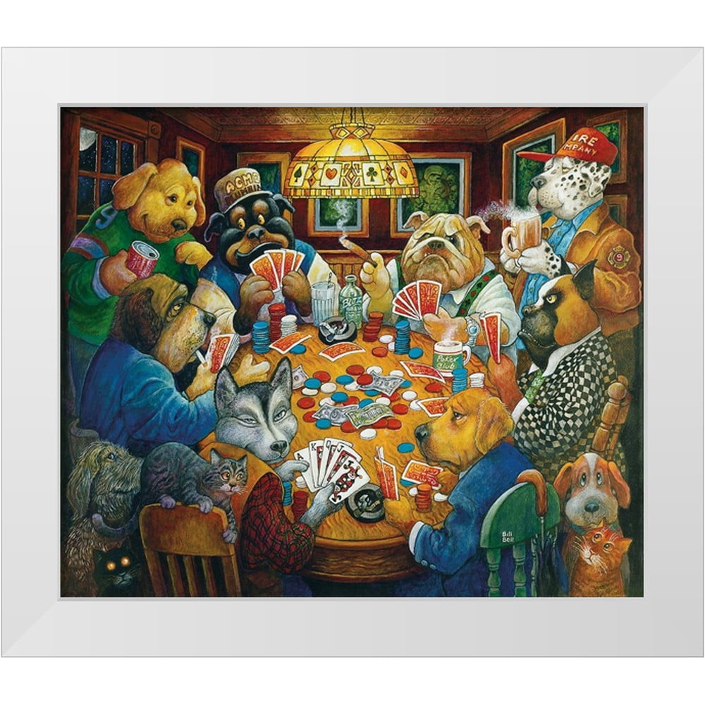 Bell, Bill 30x26 White Modern Wood Framed Museum Art Print Titled - The ...