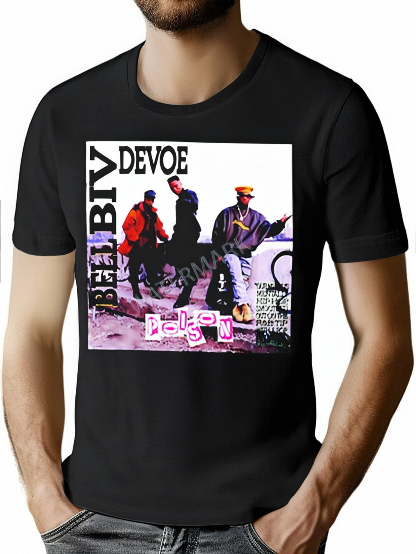 Bell Biv DeVoe T-Shirt 1879 funny Men'S Short Sleeve Graphic T-shirt Collection black TPFather's ...