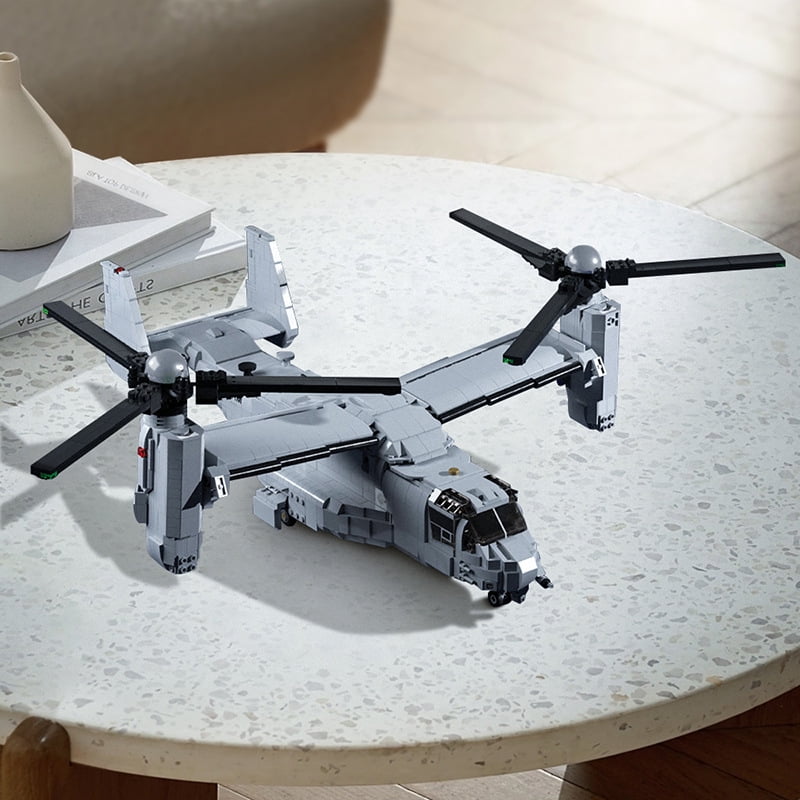Bell Boeing V-22 Osprey Building Blocks Set | Tiltrotor Aircraft Model ...