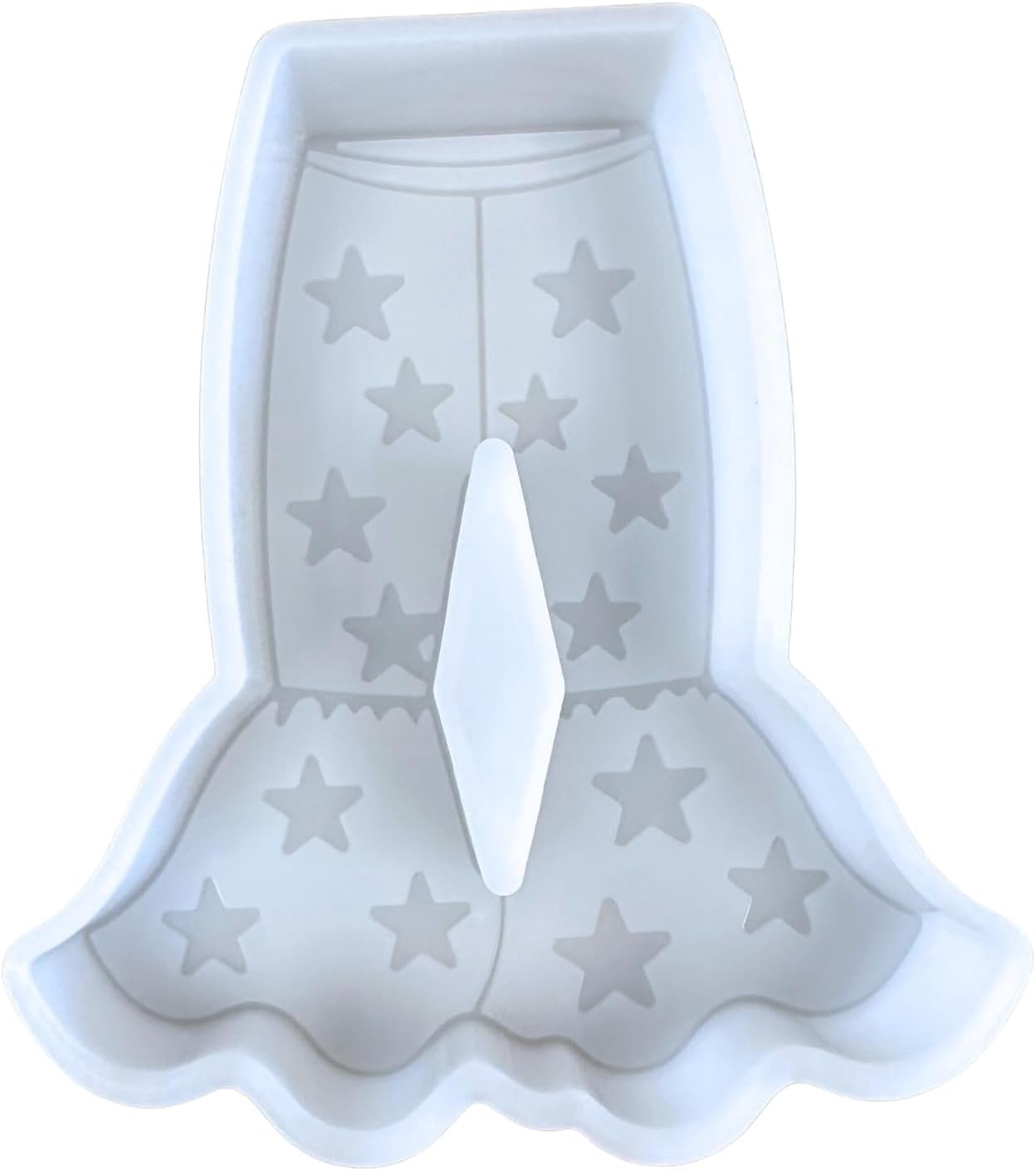 Bell Bottom Jean Pocket Pants Lainey Silicone Freshie Mold 4.5 x 4 x 0. ...