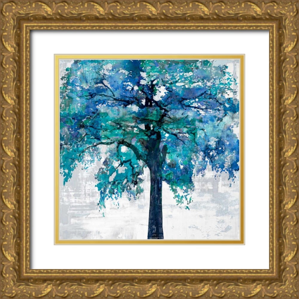 Bell, Cami 20x20 Gold Ornate Wood Framed with Double Matting Museum Art ...