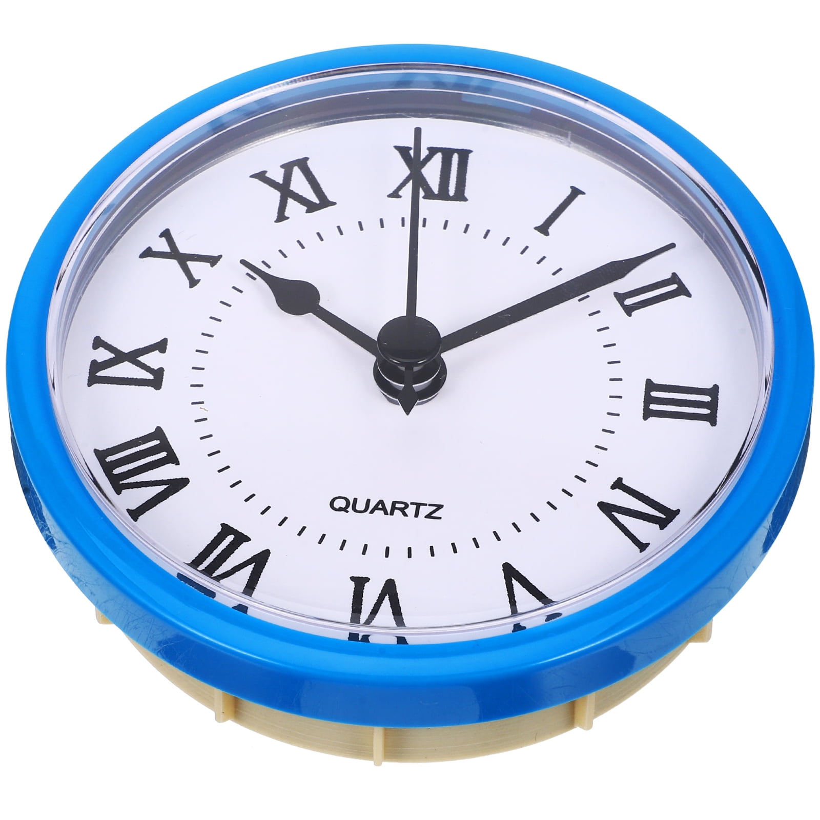 Bell Clock Roman Numeral Time Simple Insert Mini Plastic - Walmart.com