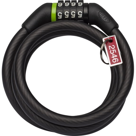 Bell Combo Cable Bike Lock with 4-Digit Preset Combination - Walmart.com