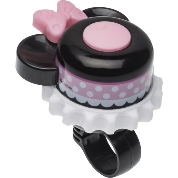 Bell Disney Minnie Mouse Ears Safety Bell, Black and Pink - Walmart.com
