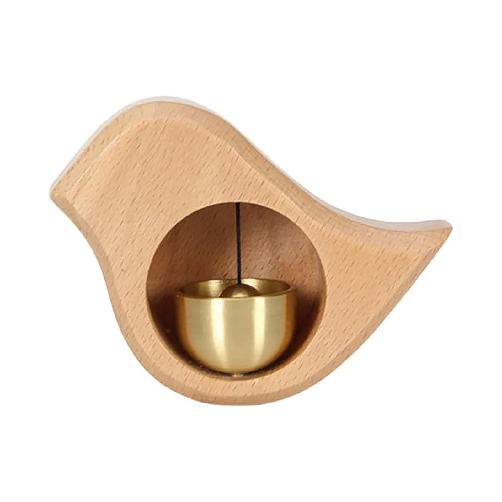 Bell For Door Opening MagneticType Bird Shape Crisp Sound Wooden Bell ...