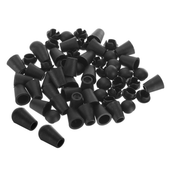 Bell End Stopper, Cord Rope Lock for Drawstring Bag, Black 30 Pack ...