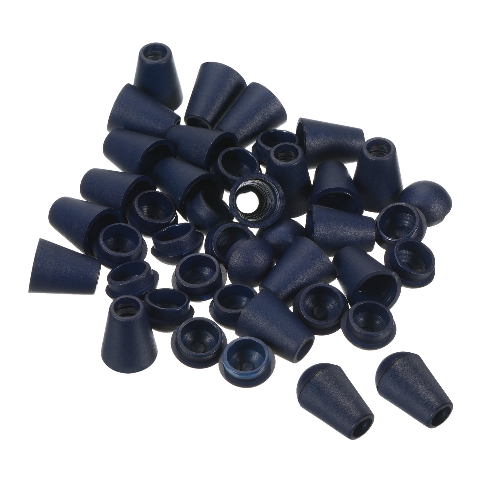 Bell End Stopper, Cord Rope Lock for Drawstring Bag, Navy Blue 20 Pack ...
