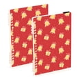 Bell Gift Gold Pattern A5 Notebook Set of 2 Refillable 60 Sheets ...
