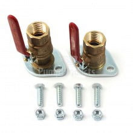 Bell & Gossett 101232LF, Model CTF-1, 1" Brass NPT Check-Trol Isolation ...