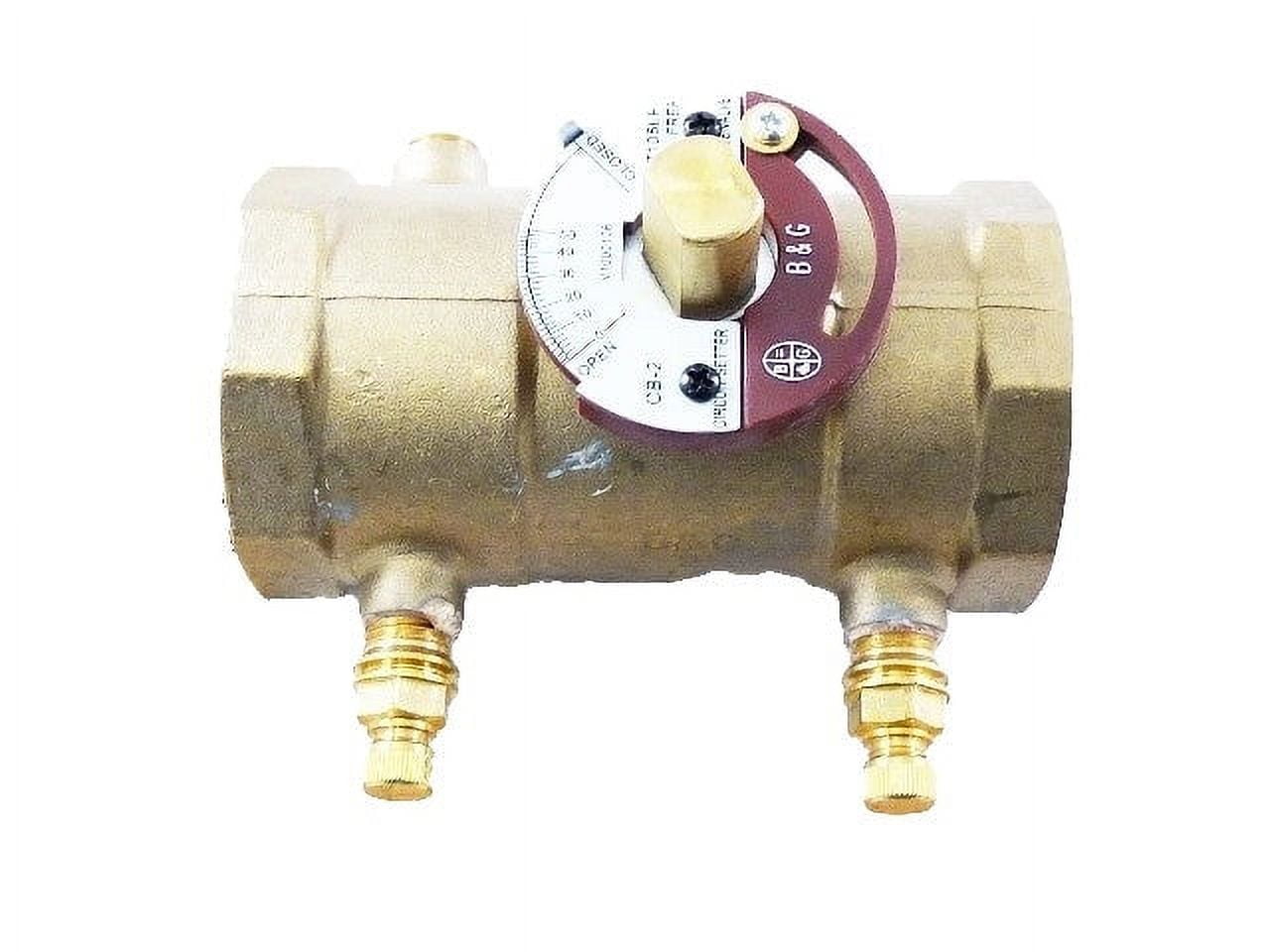 Bell & Gossett 117105LF CB-2 Lead Free Circuit Setter Balance Valve, 2 ...