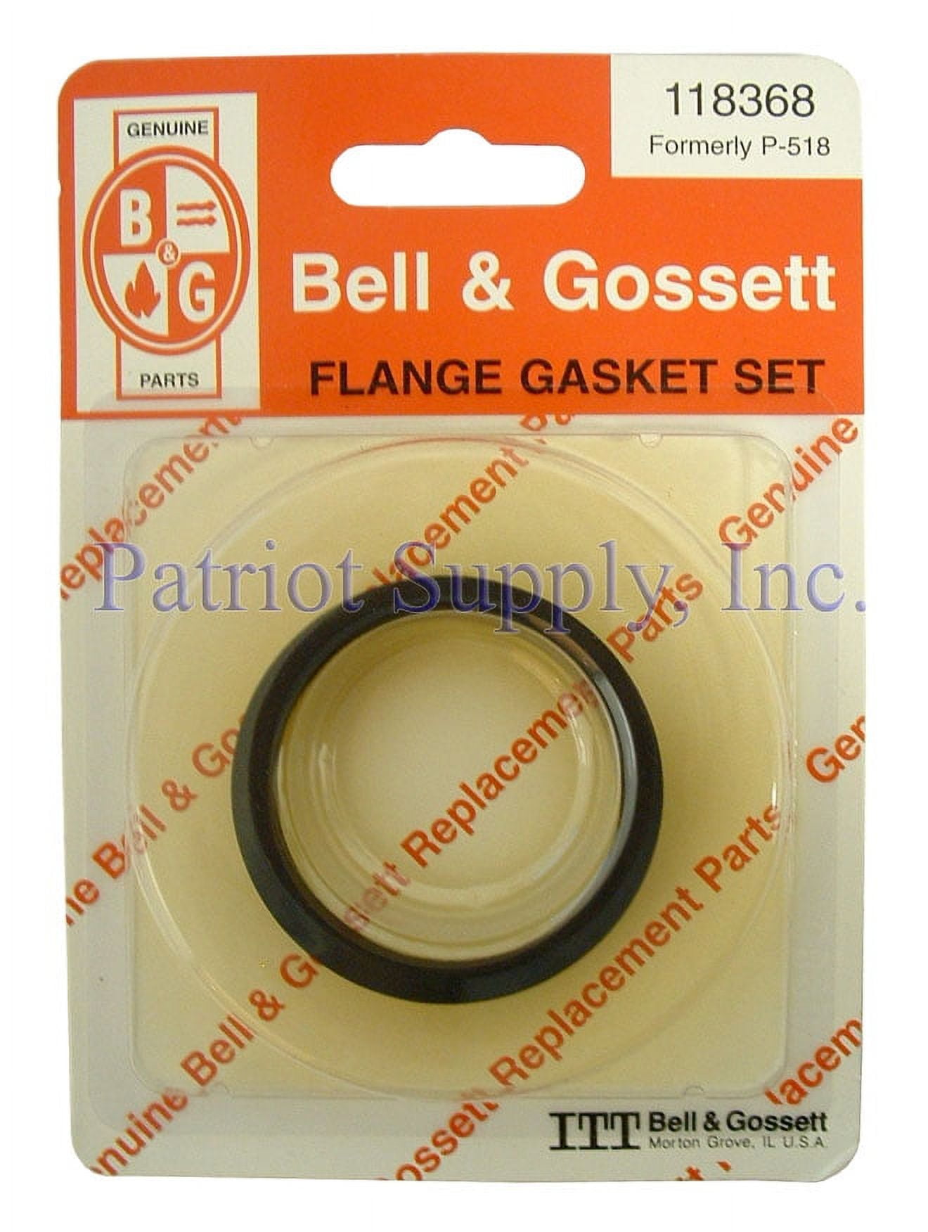 Bell & Gossett 118368 Flange Gasket Set - Walmart.com