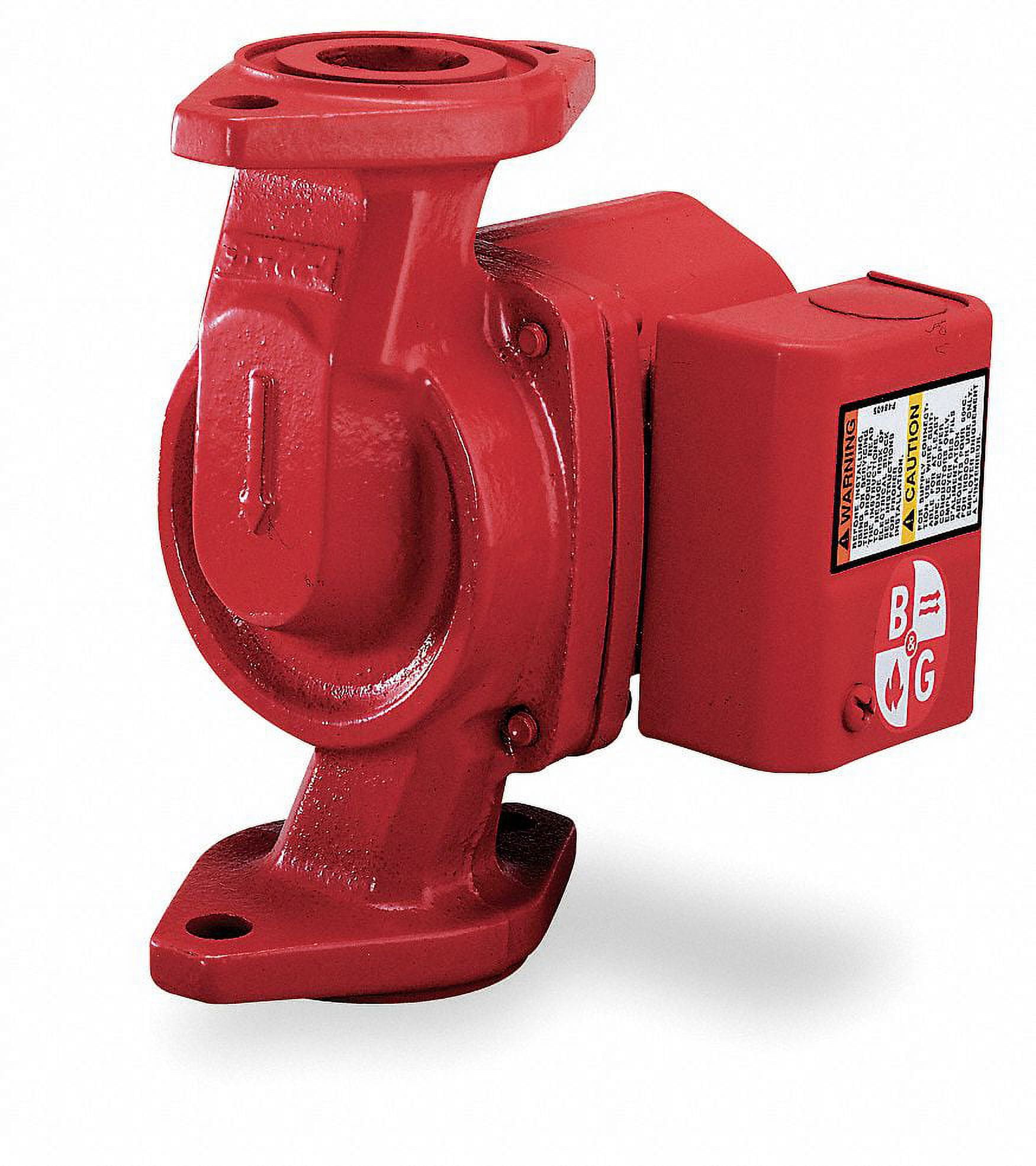 Bell & Gossett Hydronic Circulating Pump,Flanged,1/25HP 103251 ...