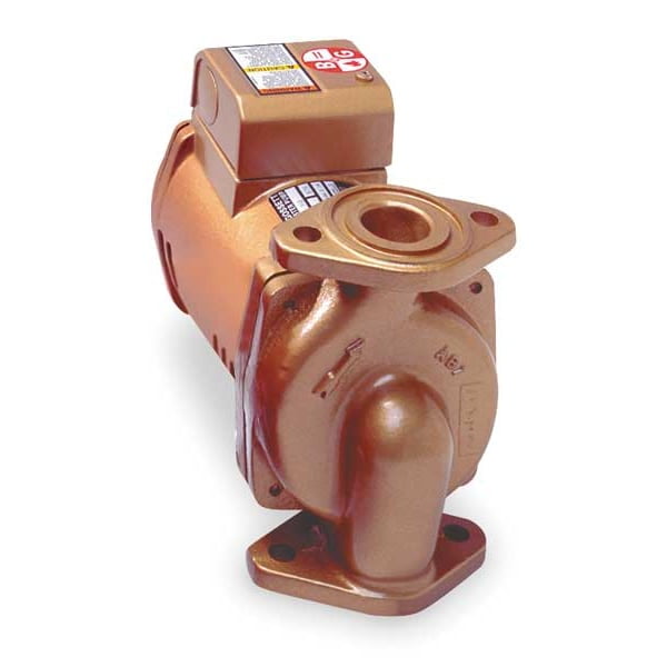 Bell & Gossett Potable Circulating Pump,Flanged,1/6HP 1BL004LF ...