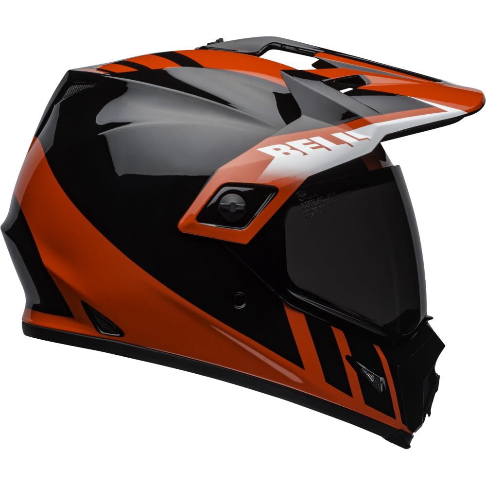 Bell Helmets MX-9 Adventure Dash Helmet (X-Large, Gloss Black/Red/White ...