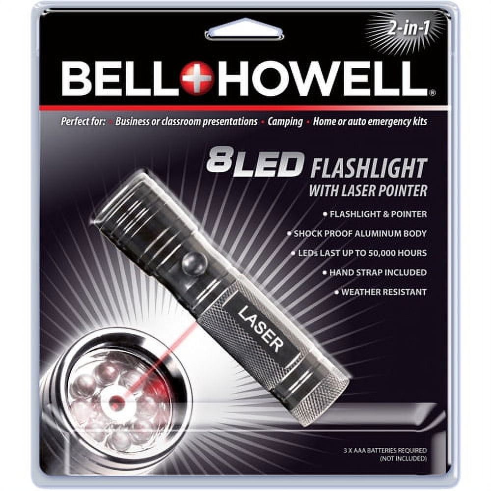 Bell & Howell 2-in-1 8-led Flashlight Wi - Walmart.com