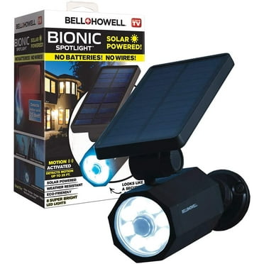 Bell and Howell Solar Bionic Light, Motion Activated Extra Bright Solar ...