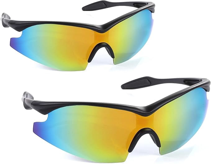 Bell+Howell Tac Glasses: 2Pc Day & Night Vision Tactical Polarized ...