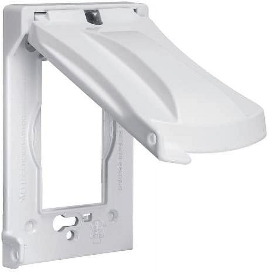Bell MX1050W Weatherproof Single Outlet Cover Outdoor Receptacle ...