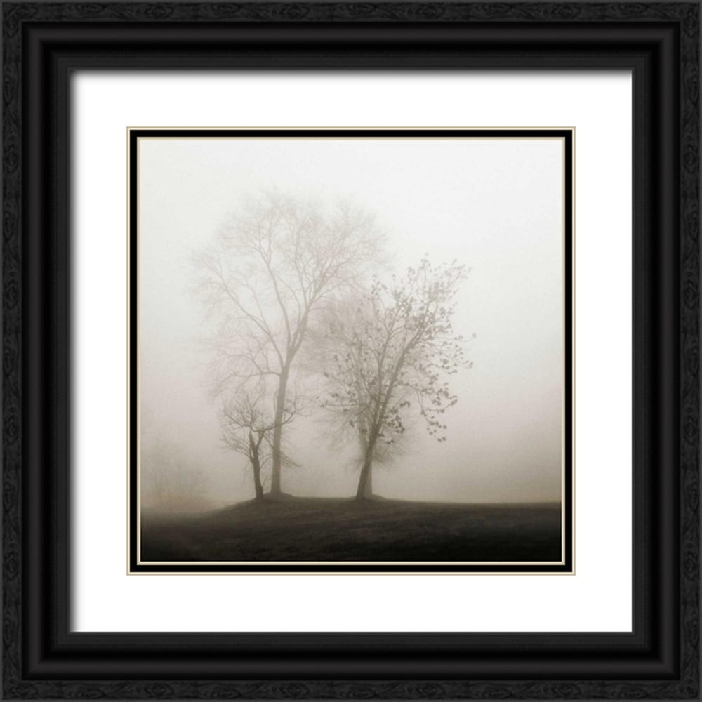 Bell, Nicholas 12x12 Black Ornate Wood Framed with Double Matting ...