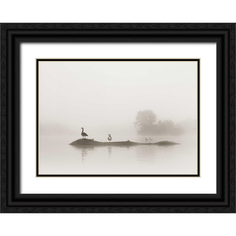 Bell, Nicholas 14x11 Black Ornate Wood Framed with Double Matting ...
