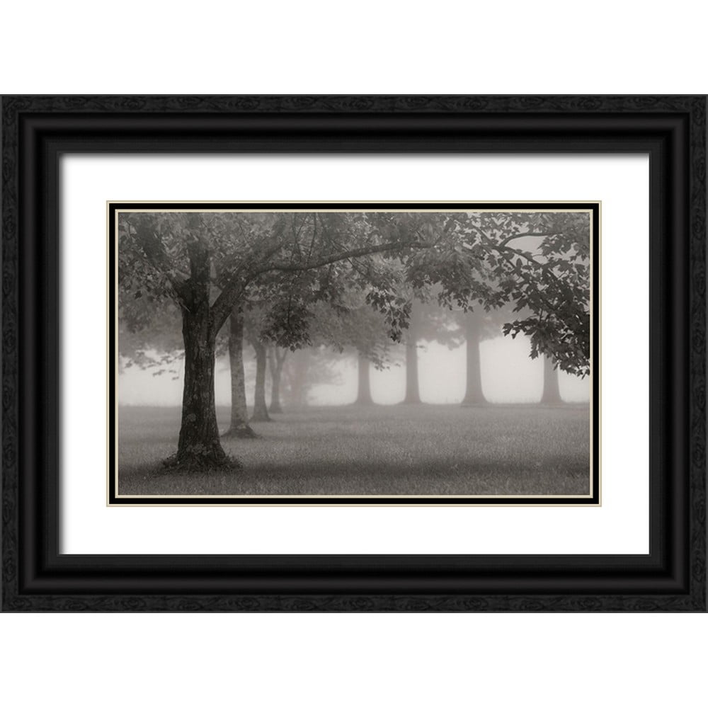 Bell, Nicholas 18x12 Black Ornate Wood Framed with Double Matting ...