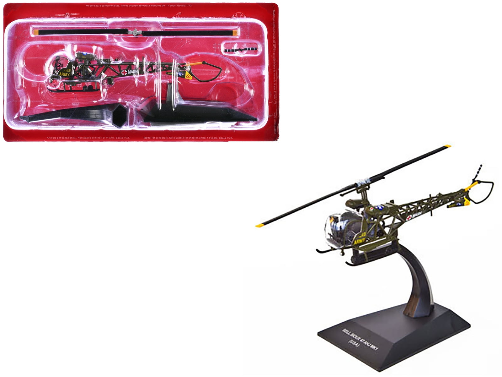 Bell OH-13G Sioux Helicopter "4077th Mobile Army Surgical Hospital ...