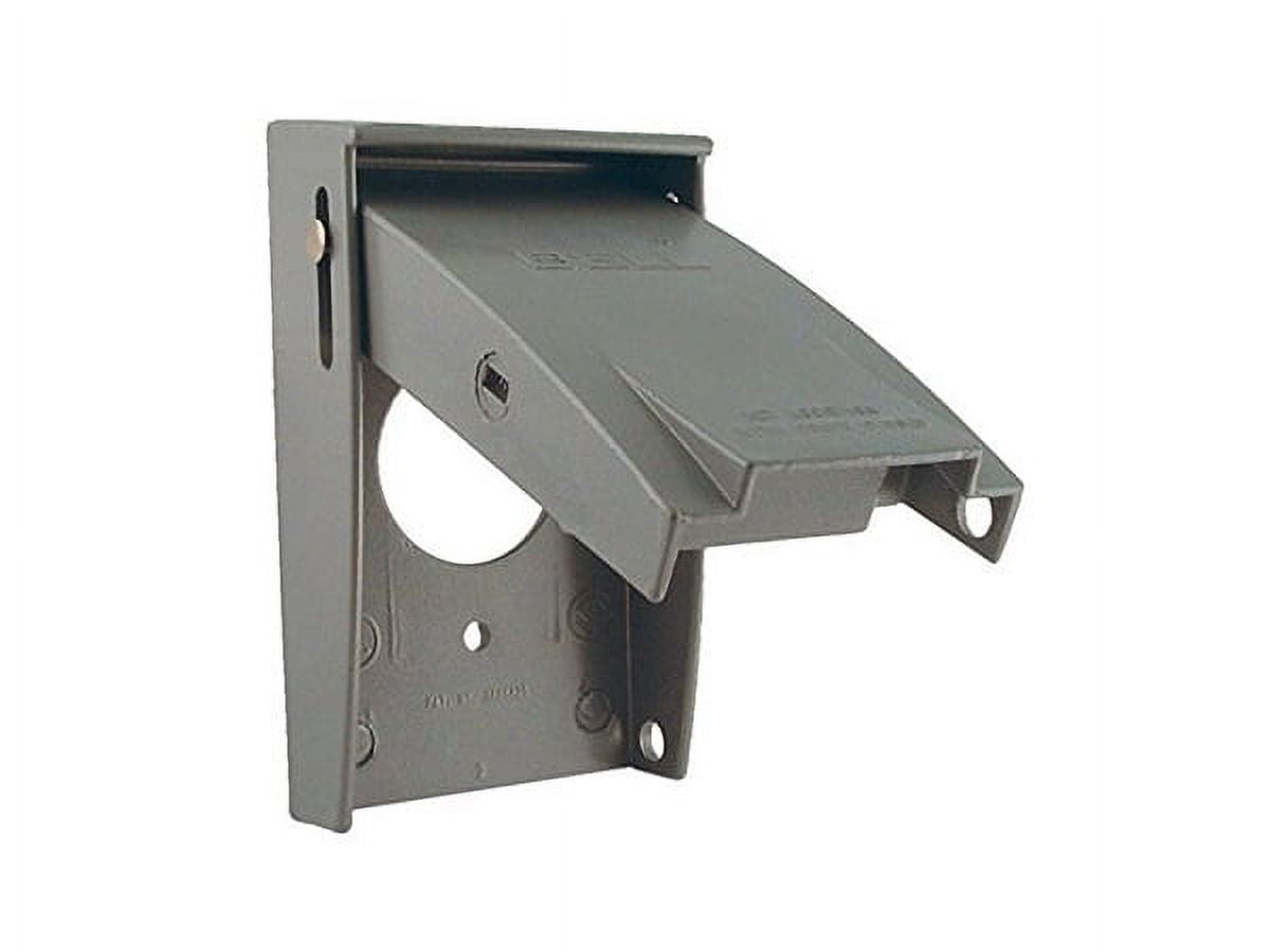 Bell Outdoor 1-Gang Vertical Single-Receptacle Outlet Device Cover ...
