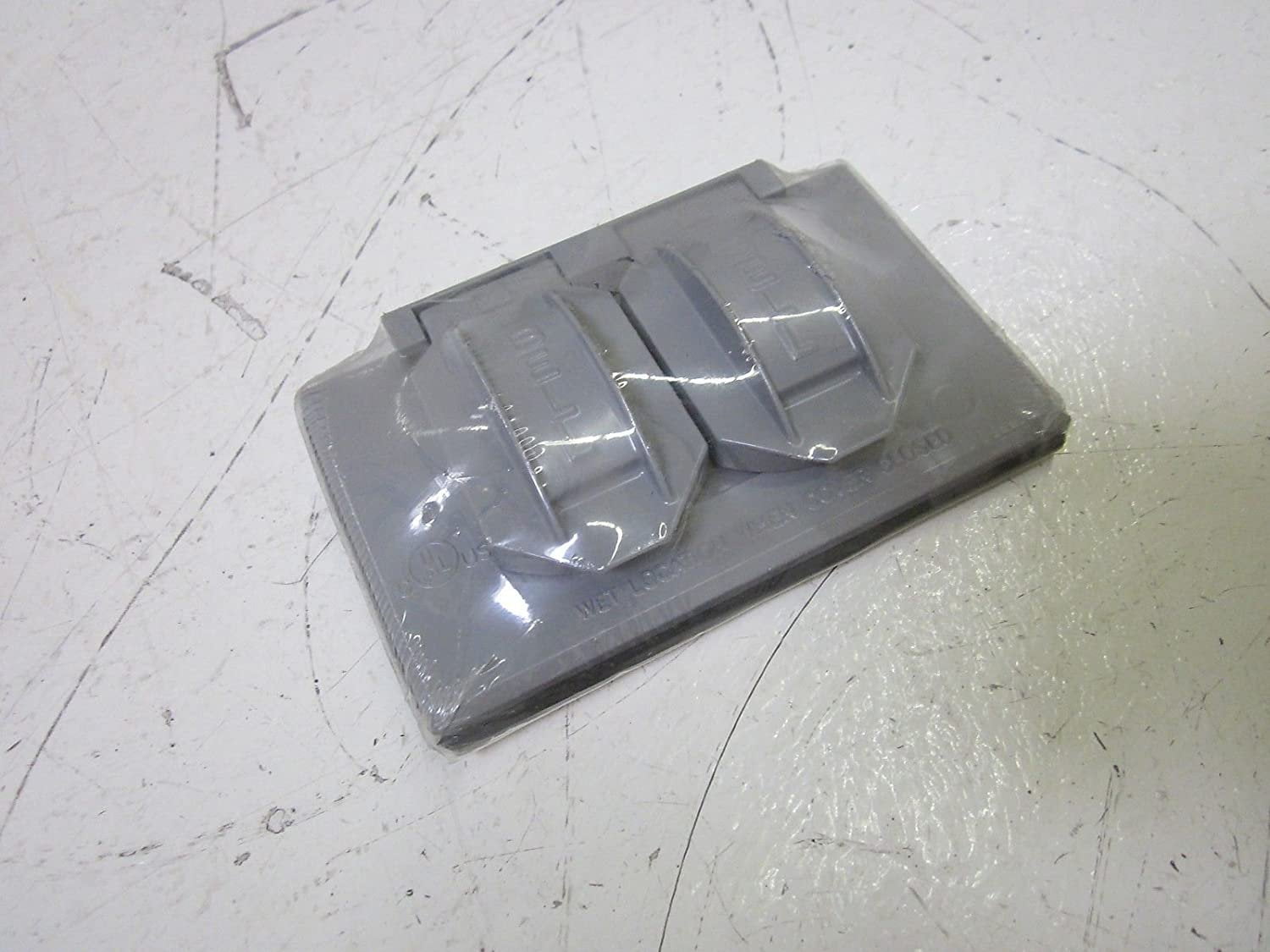 Bell Outdoor 5180-0 Gray Single Gang Weatherproof Duplex Box Cover ...