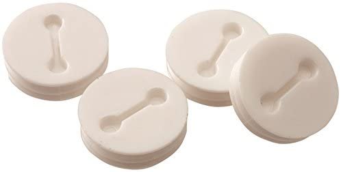 Bell Outdoor 5269-6 1/2" NPT White Round Plastic Closure Plugs ...