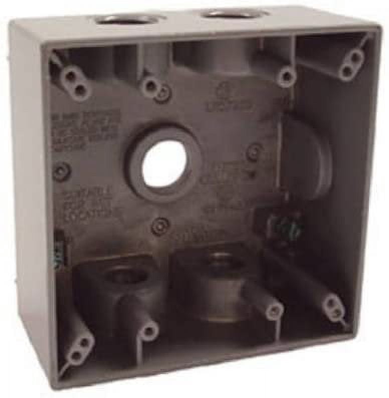 Bell Outdoor 5337-5 Two Gang Weatherproof Box - Walmart.com