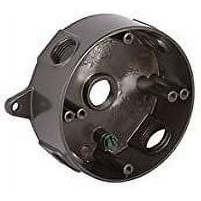 Bell Outdoor 5361-7 4" Bronze Round Weatherproof Boxes - Walmart.com