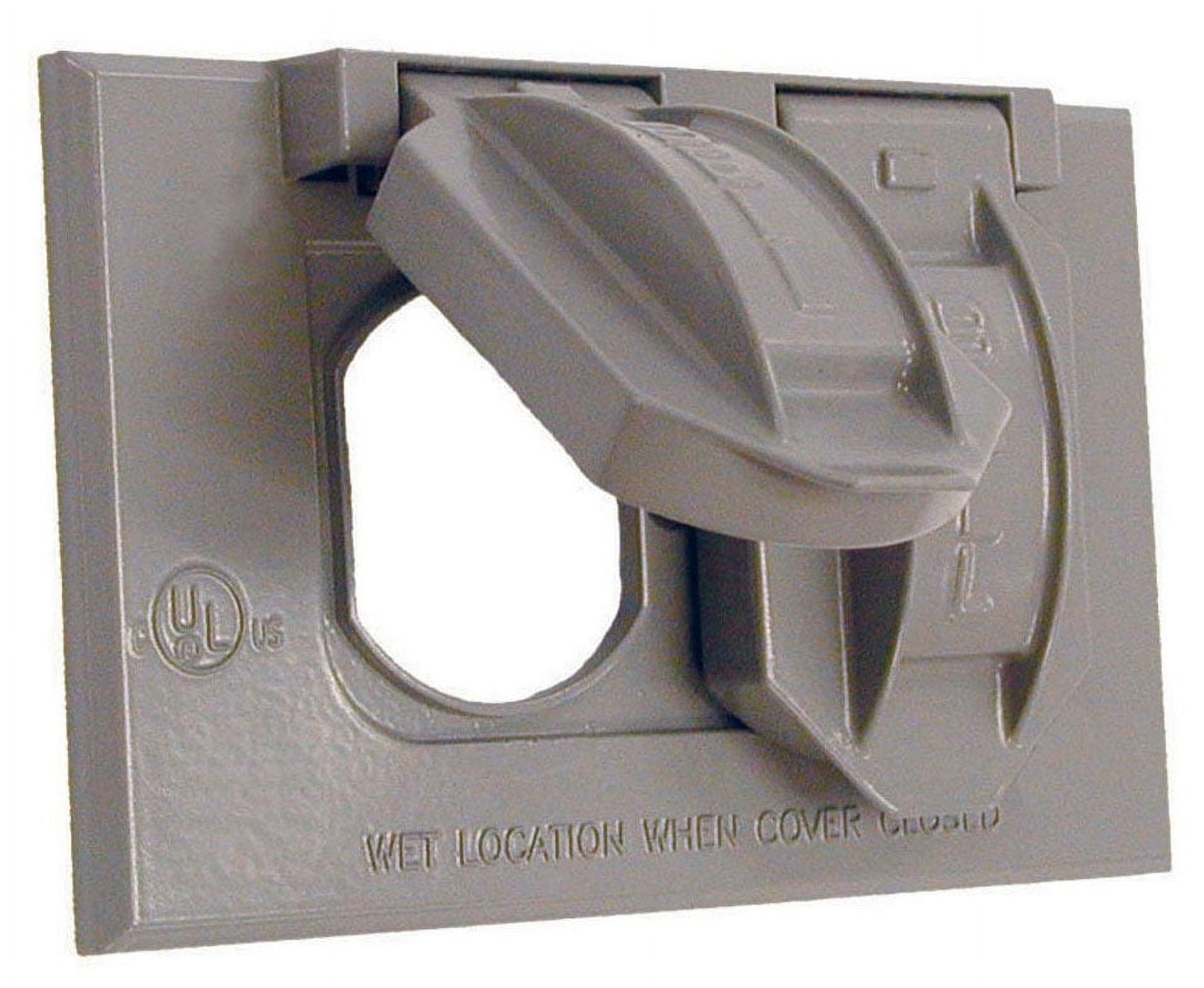 Bell Outdoor Weatherproof Cover,Self Closing 5180-0 - Walmart.com