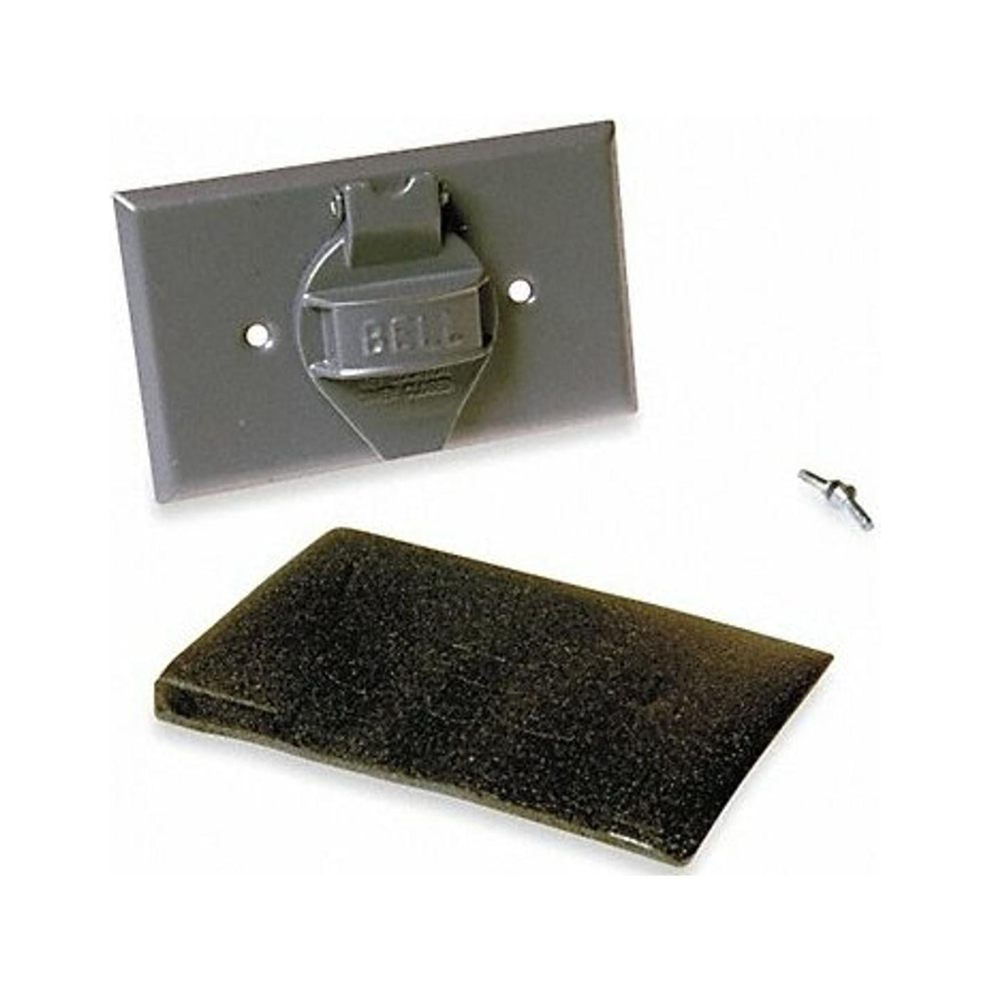 Bell Outdoor Weatherproof Cover,Zinc,Self Closing 5152-0 - Walmart.com