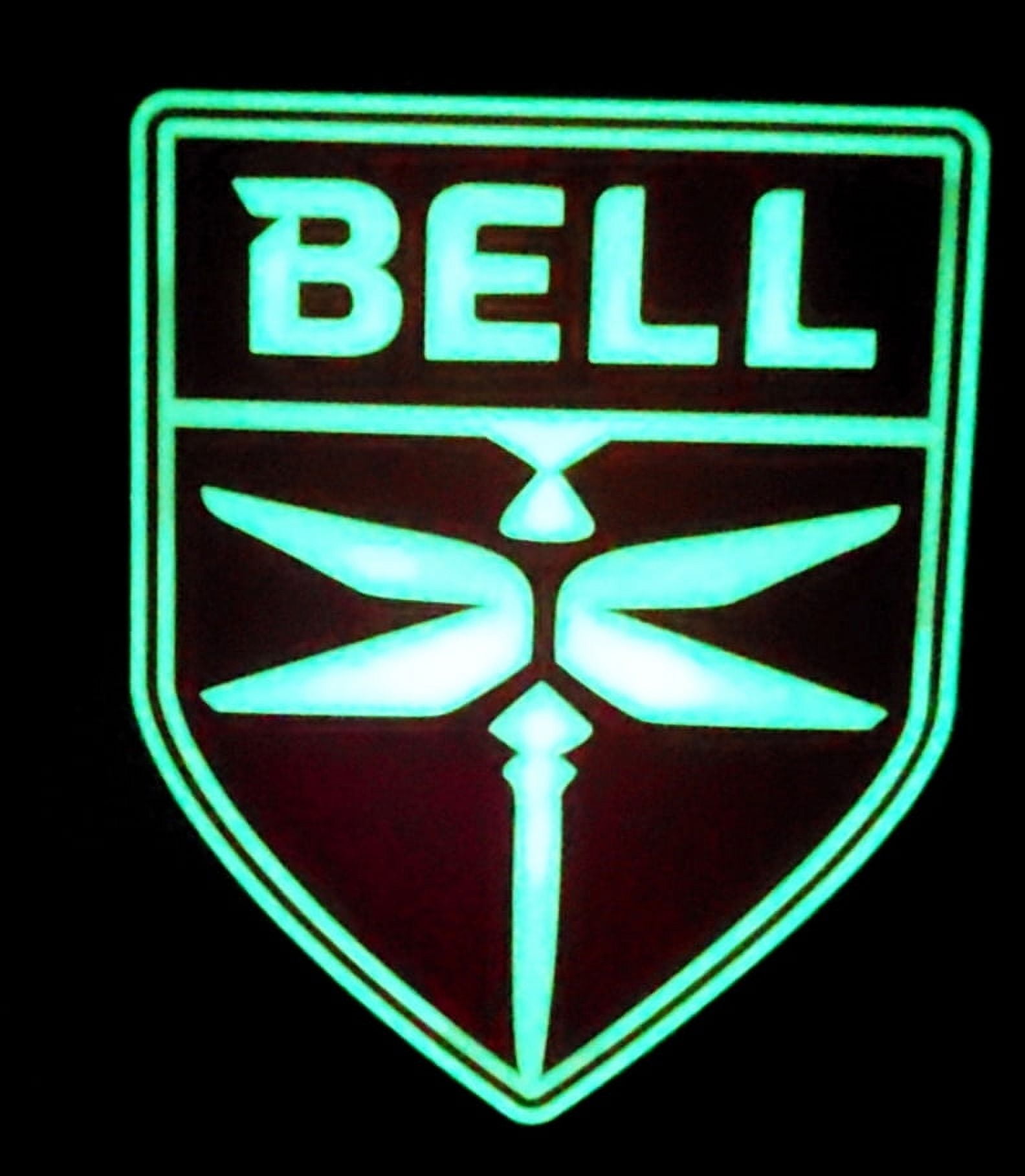 Bell® PVC Glow in the Dark Patch - With Hook and Loop, Officially ...