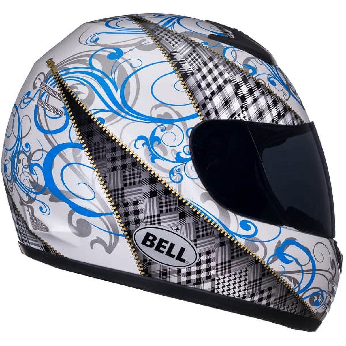Bell Powersports Arrow Zipped Full Face Helmet White/Blue Sm 7000574 ...