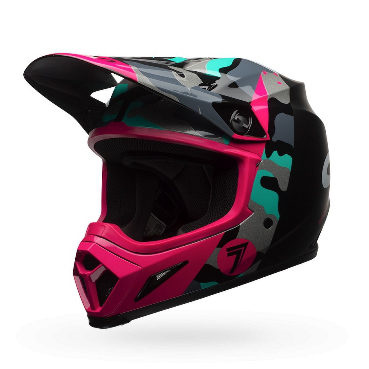 Bell Powersports MX-9 MIPS Equipped Seven Soldier Helmet Magenta L ...