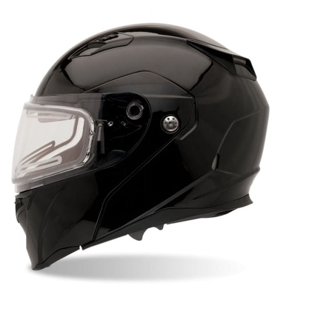 Bell Powersports Revolver EVO Electric Shield Snow Helmet Gloss Black ...