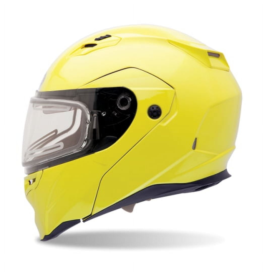 Bell Powersports Revolver EVO Electric Shield Snow Helmet Hi Viz XL ...