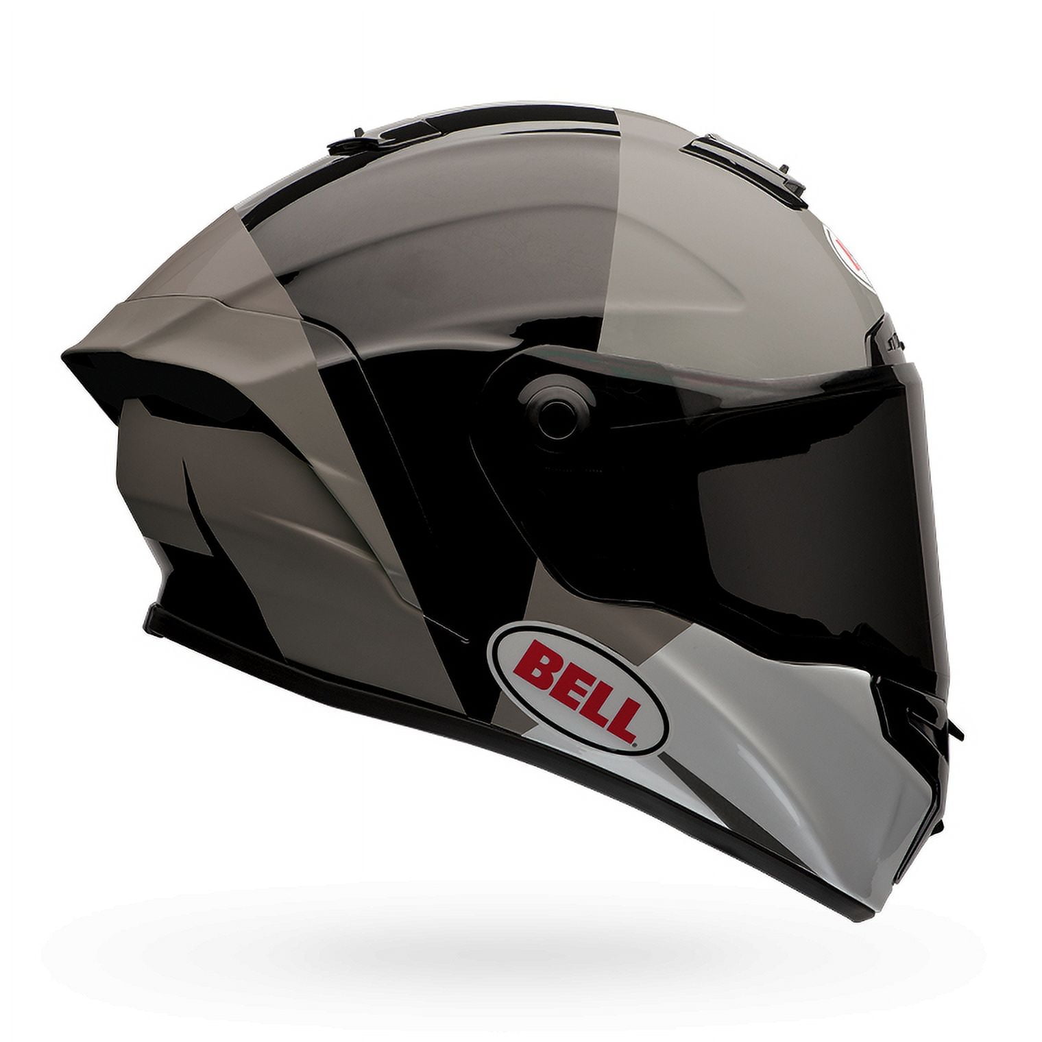 Bell Powersports Star Full Face Spectre Helmet Black/Silver XL 7069750 ...