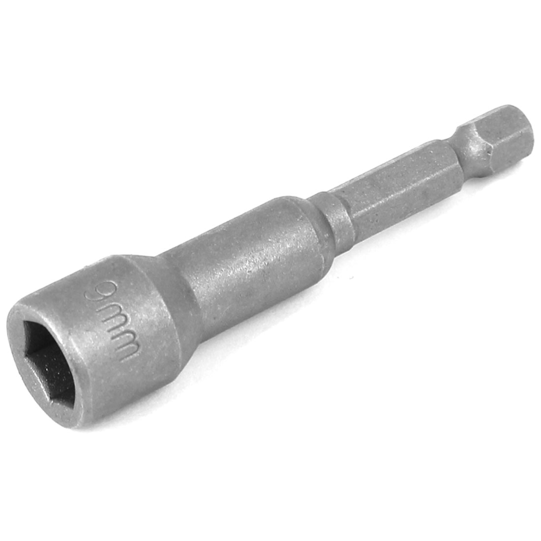Bell Shape 9mm Hex Socket Nut Setter Driver Gray 65mm Length - Walmart.com