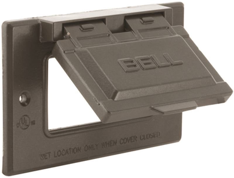 Bell Weatherproof Outdoor Outlet Cover Switch Plate - Weather-Resistant ...