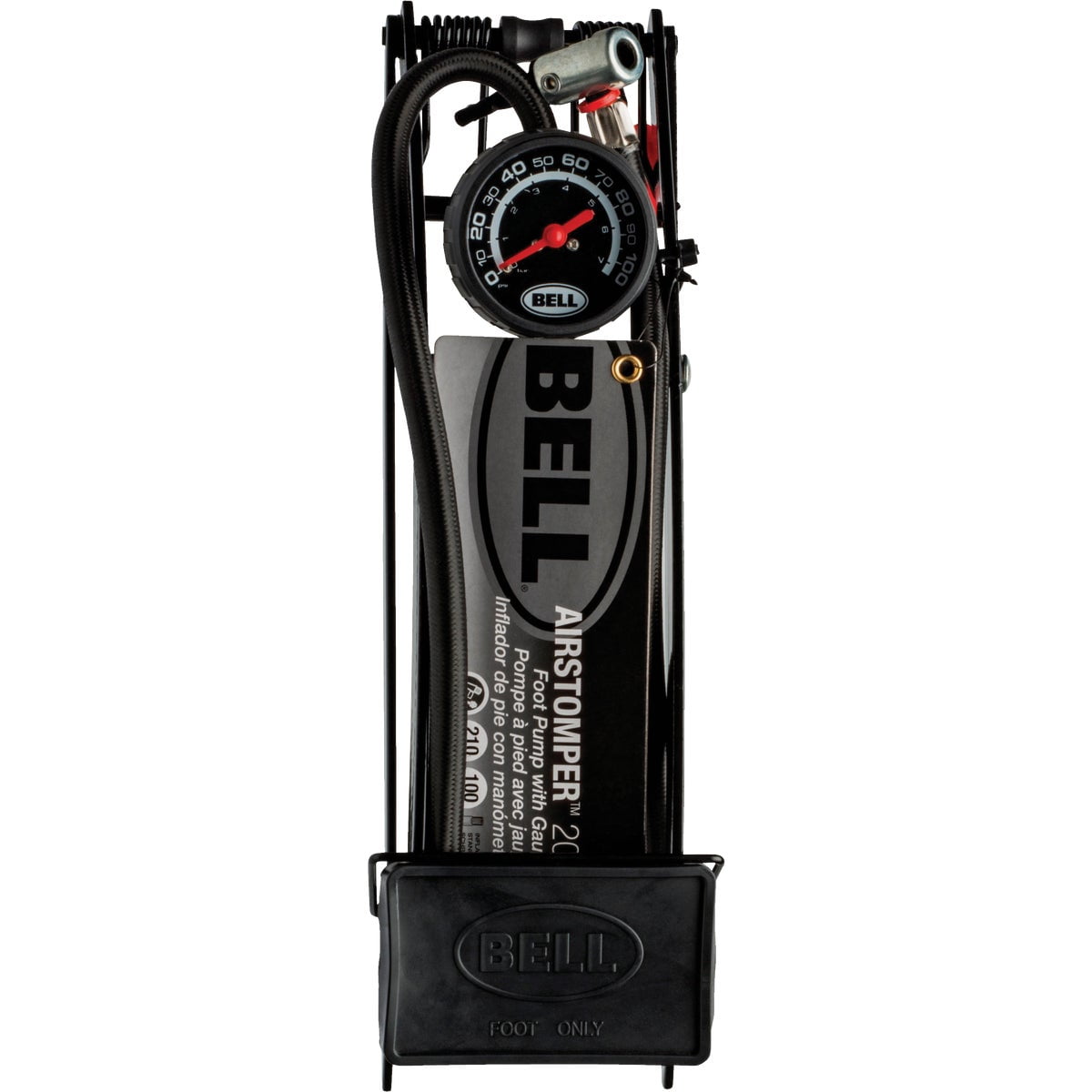 Bell Sports Airstomper 200 Multi-Sport Foot Pump - Pack of 12 - Walmart.com