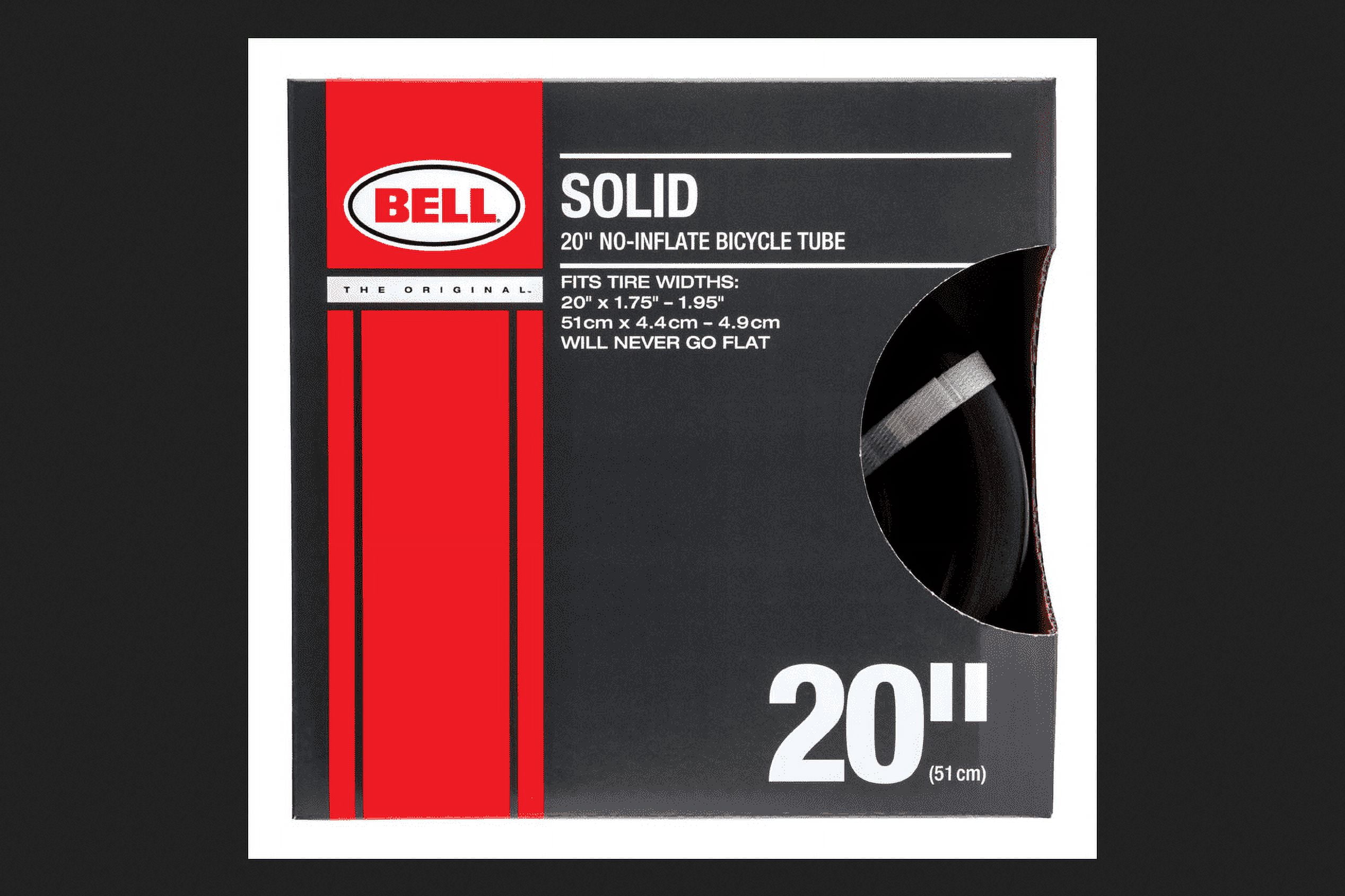 Bell Sports Solid 20 In Bicycle Tube with NOMORFLAT Technology ...